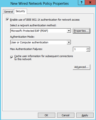 Cisco Identity Services Engine:Microsoft Native 802.1X/EAP Supplicant ...