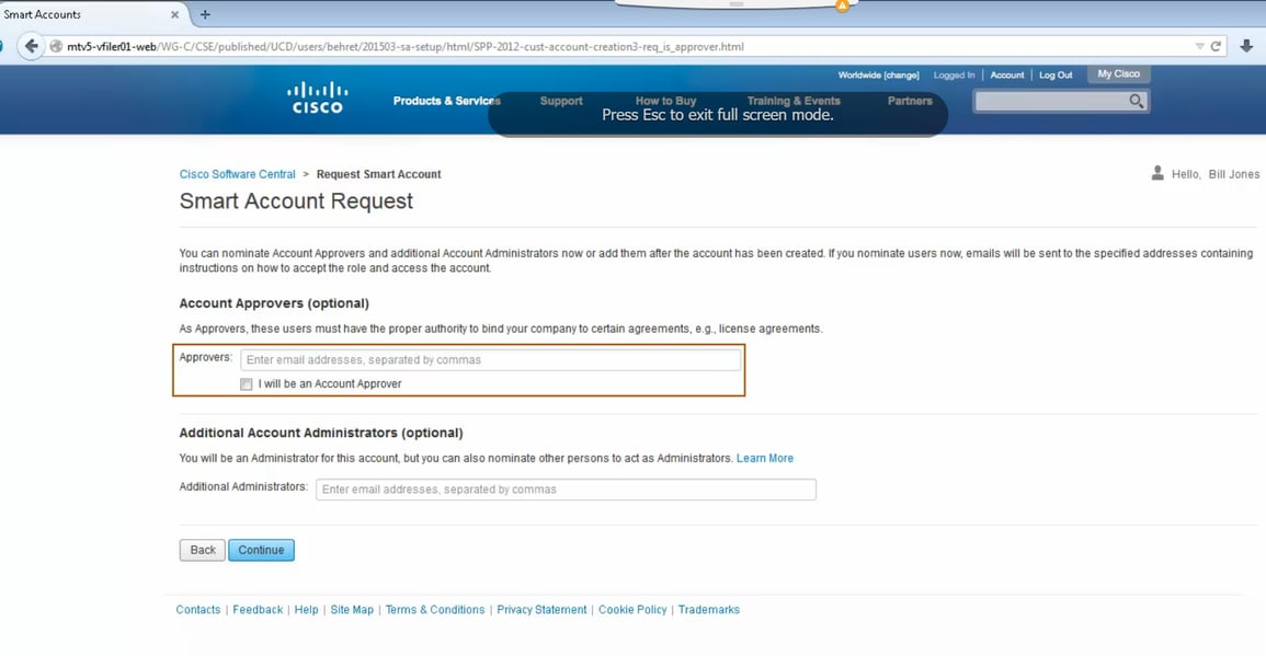 Cisco Smart Accounts