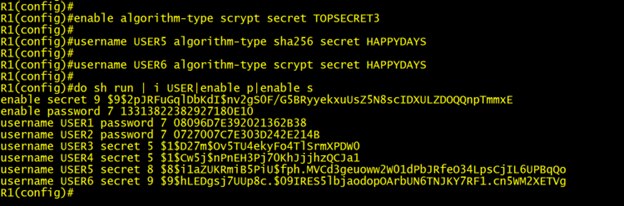 Cisco IOS/IOS-XE Local Password Authentication Best Practices