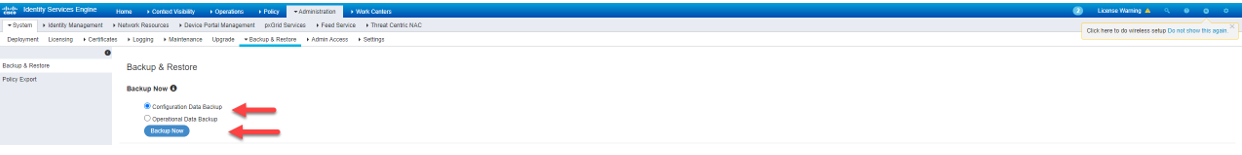 Cisco ISE Repository Setup