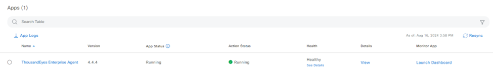 Deploy Thousand Eyes Agent using Catalyst Center (DNAC)