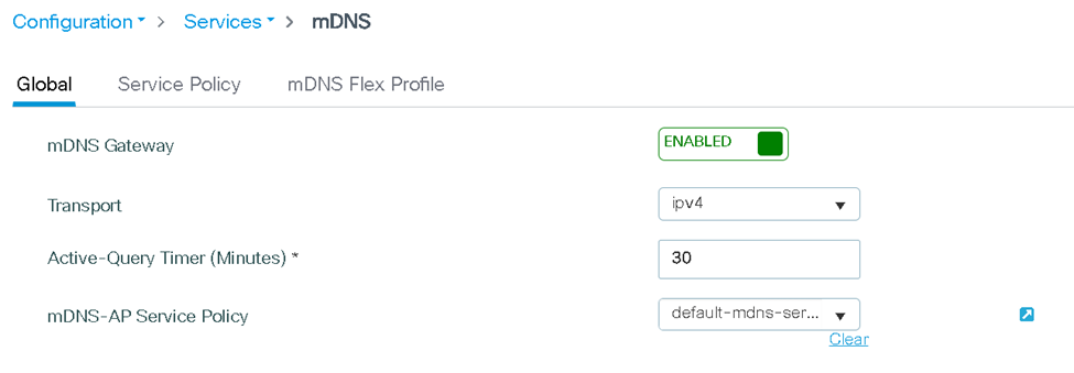 Cisco WLC with Bonjour Configuration Guide