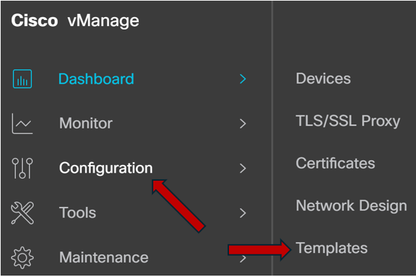 Creating CLI Template in vManage