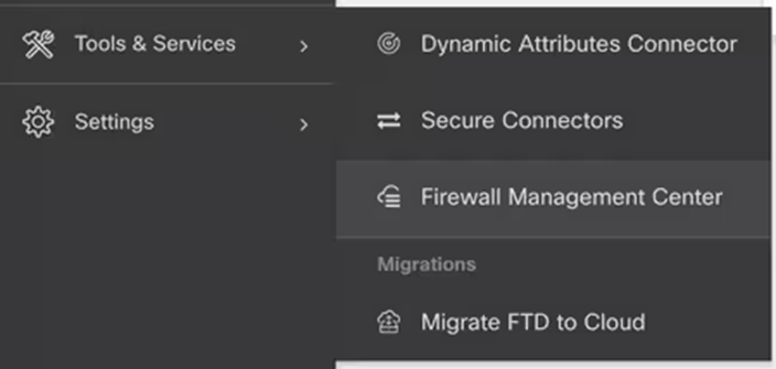 Cisco Cloud-Delivered Firewall Management Center