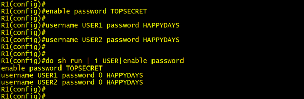 Cisco IOS/IOS-XE Local Password Authentication Best Practices