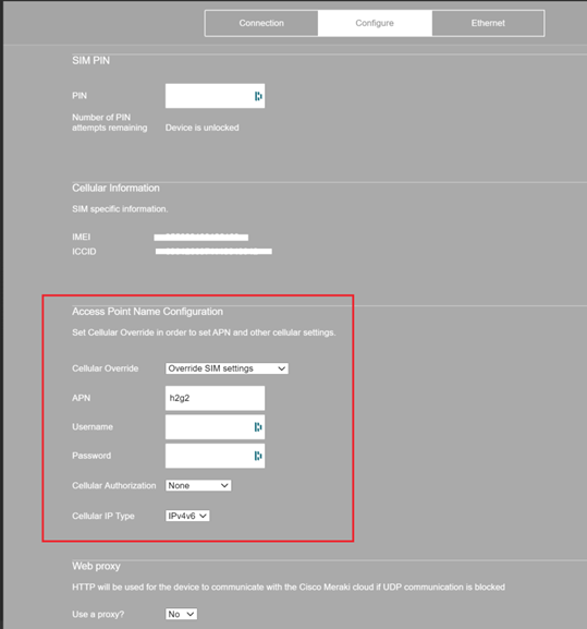 Meraki MG series Cellular Gateways