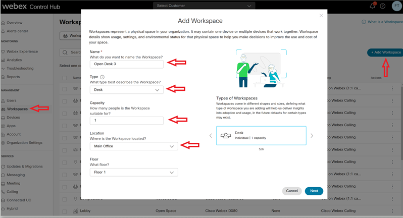 Cisco WebEx Calling Features: Hoteling